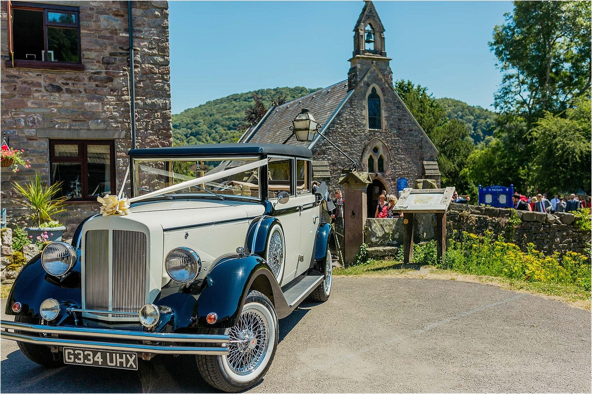 Wedding at St. Michael's Church & Tintern Abbey // Wales
